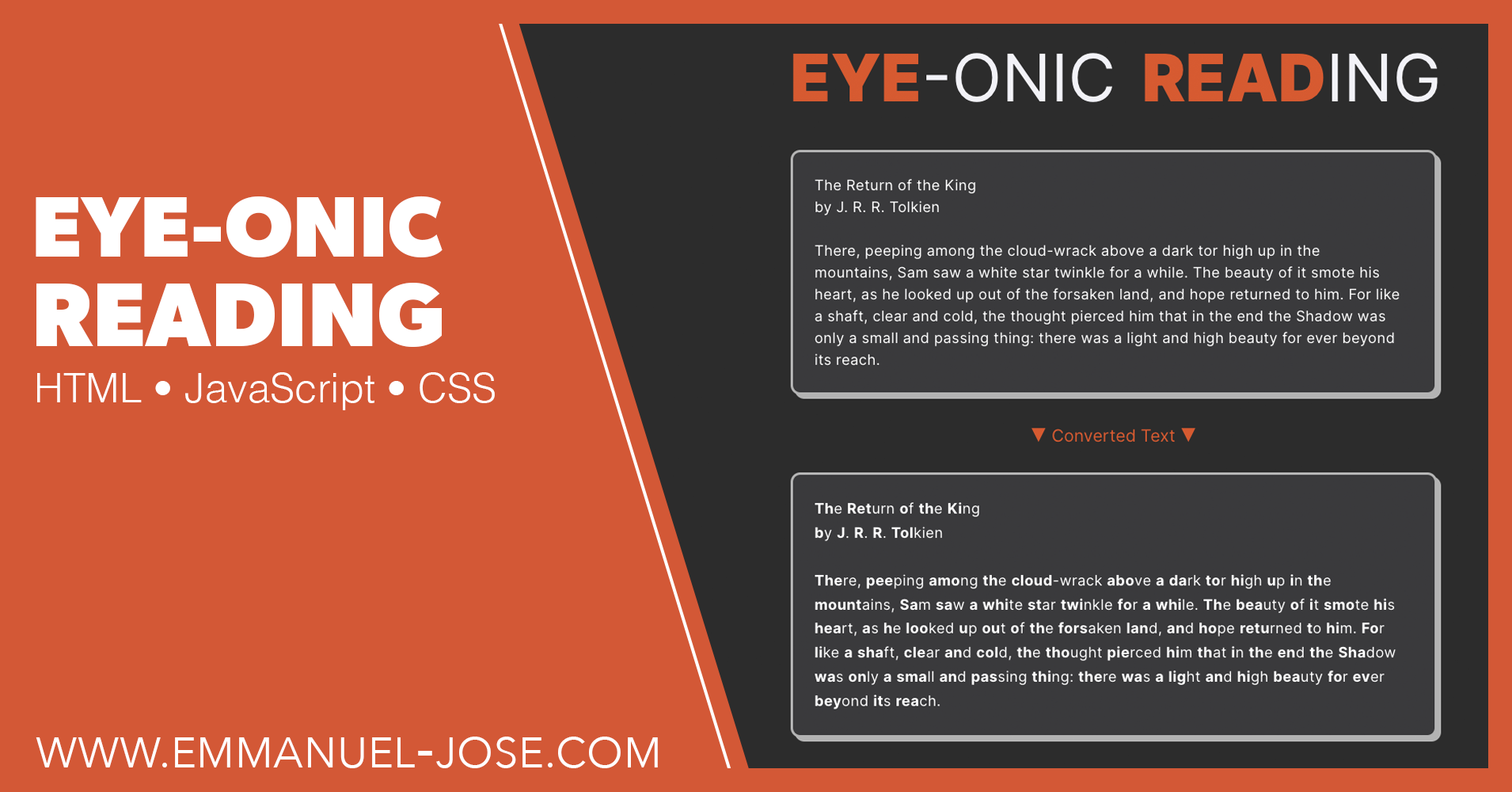 Eye-onic Reading